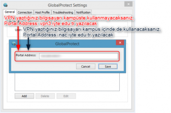GlobalProtect Kurulumu (Windows) – Bilgi İşlem Daire Başkanlığı